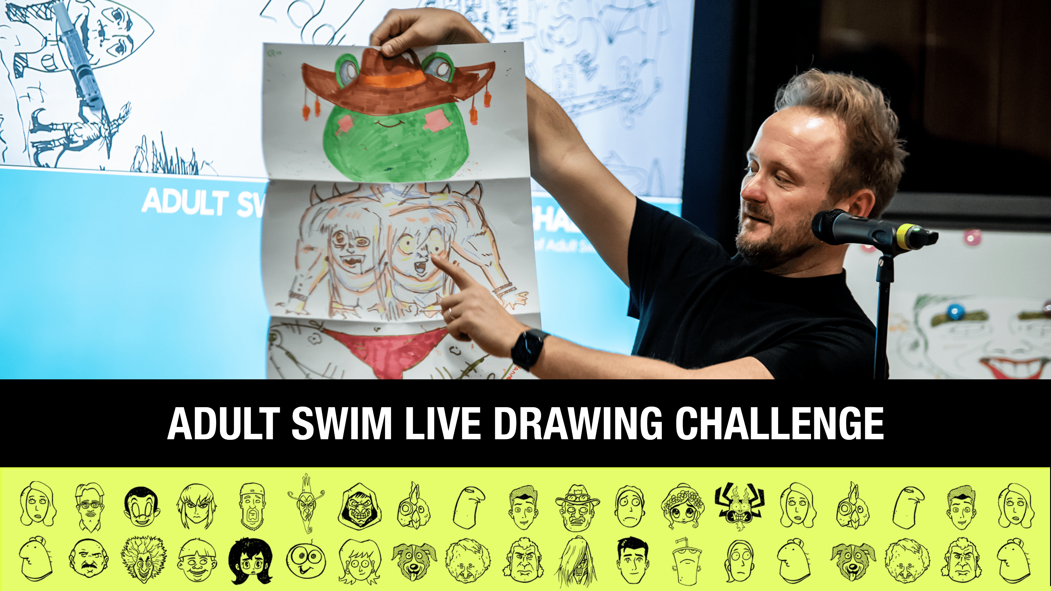 Adult Swim Live Drawing Challenge | Internationales Trickfilm-Festival ...